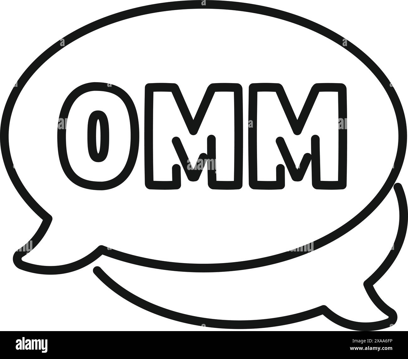Omm logo hi-res stock photography and images - Alamy