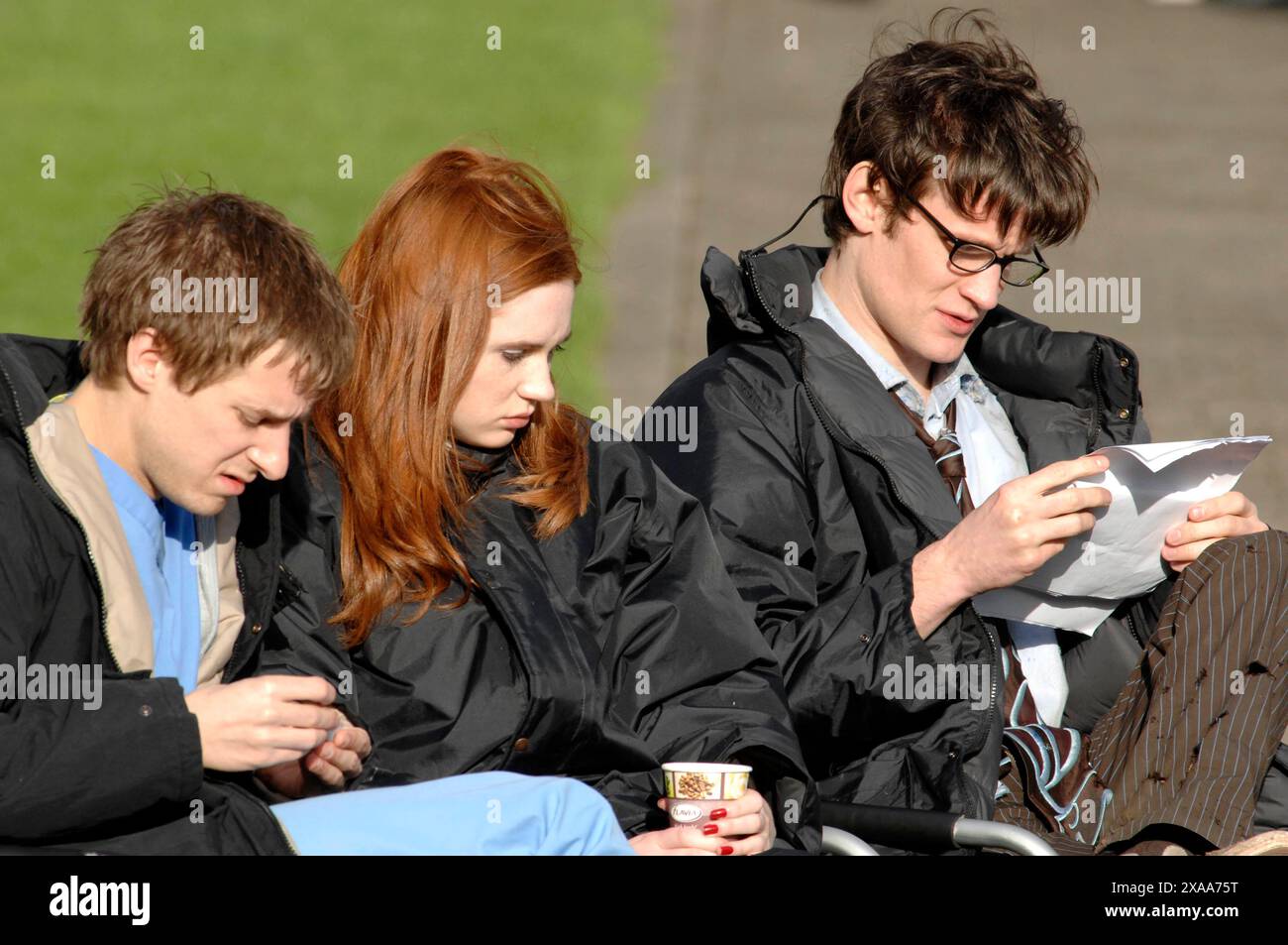 Dr Who filming in Cardiff this morning. (Friday 20/11/09) The new ...