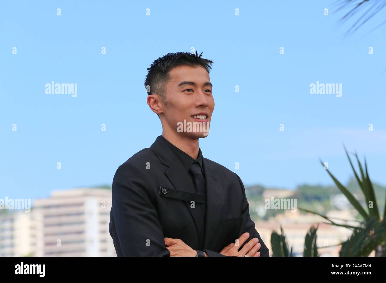 Cannes, France. 19th May, 2024. Zhou You at the Caught By The Tides ...