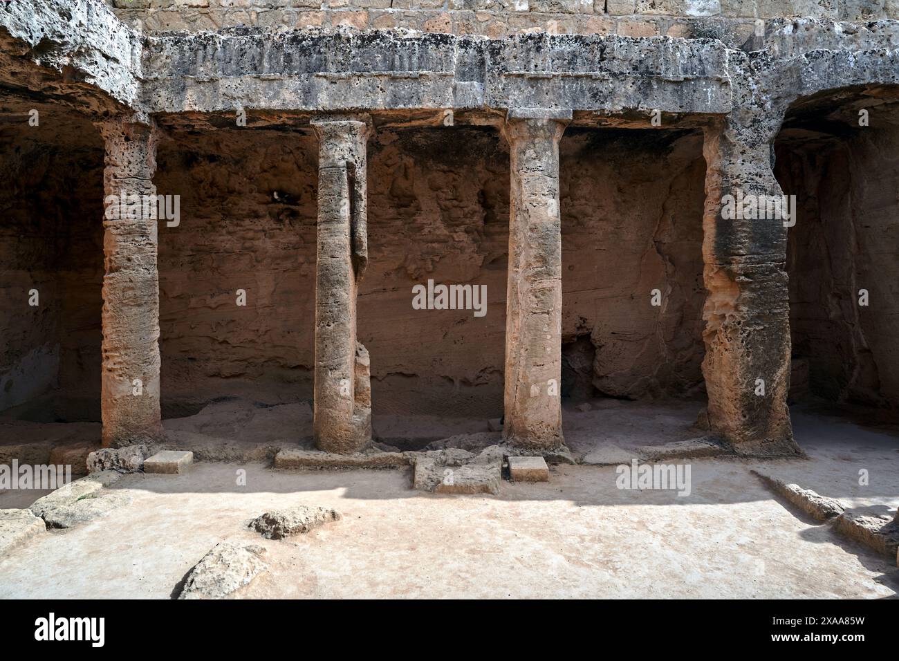 Royal Tombs - ancient burial chambers in underground caves in the city ...