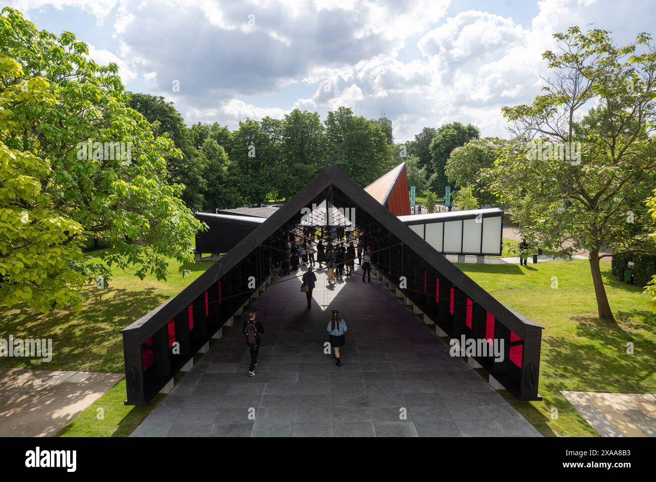 London, UK, 05 June, 2024. The 23rd Serpentine Pavilion design titled ...