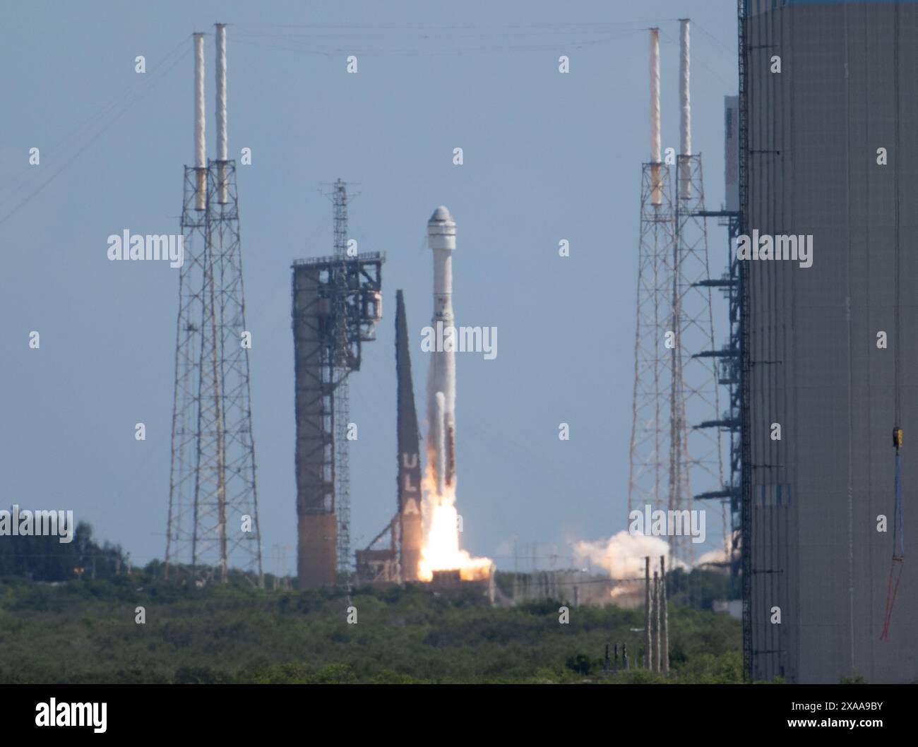 (240605) -- WASHINGTON, June 5, 2024 (Xinhua) -- A United Launch ...