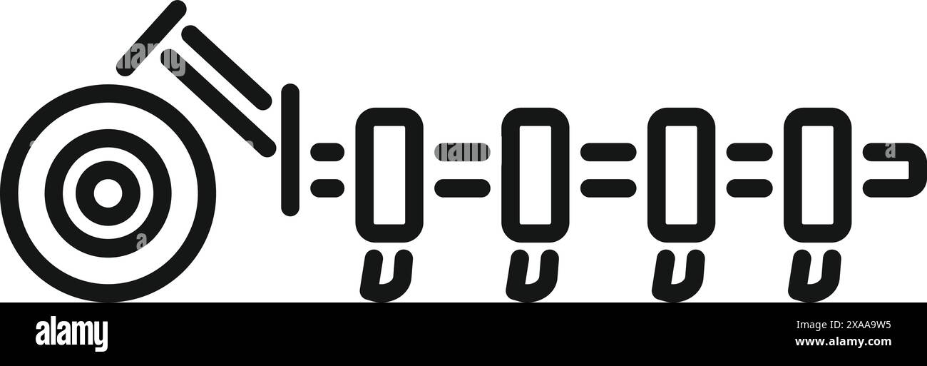 Detailed educational illustration of cannonball velocity physics in ...
