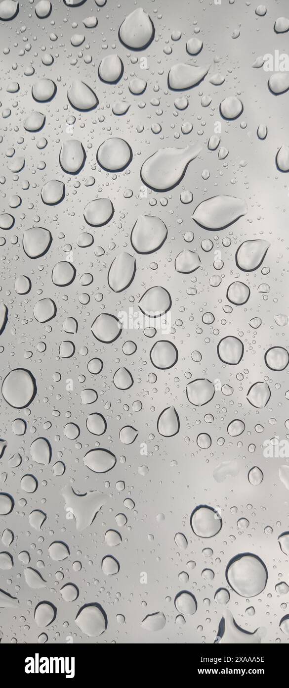 Water droplets microscopic water beads hi-res stock photography and ...