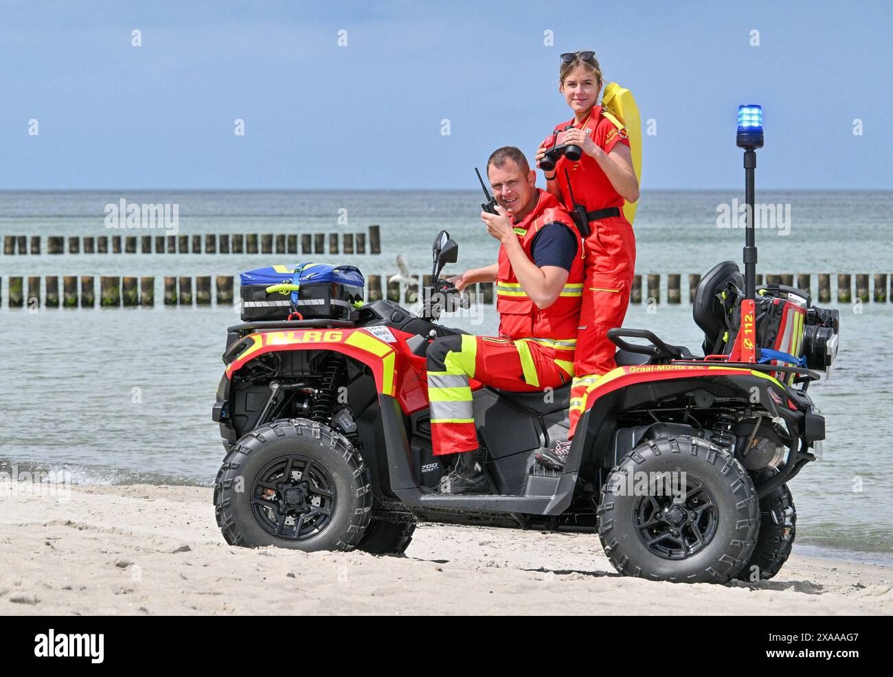 Deu: Wasserrettung OstseeDLRG Deutschland, 05.06.2024 ...
