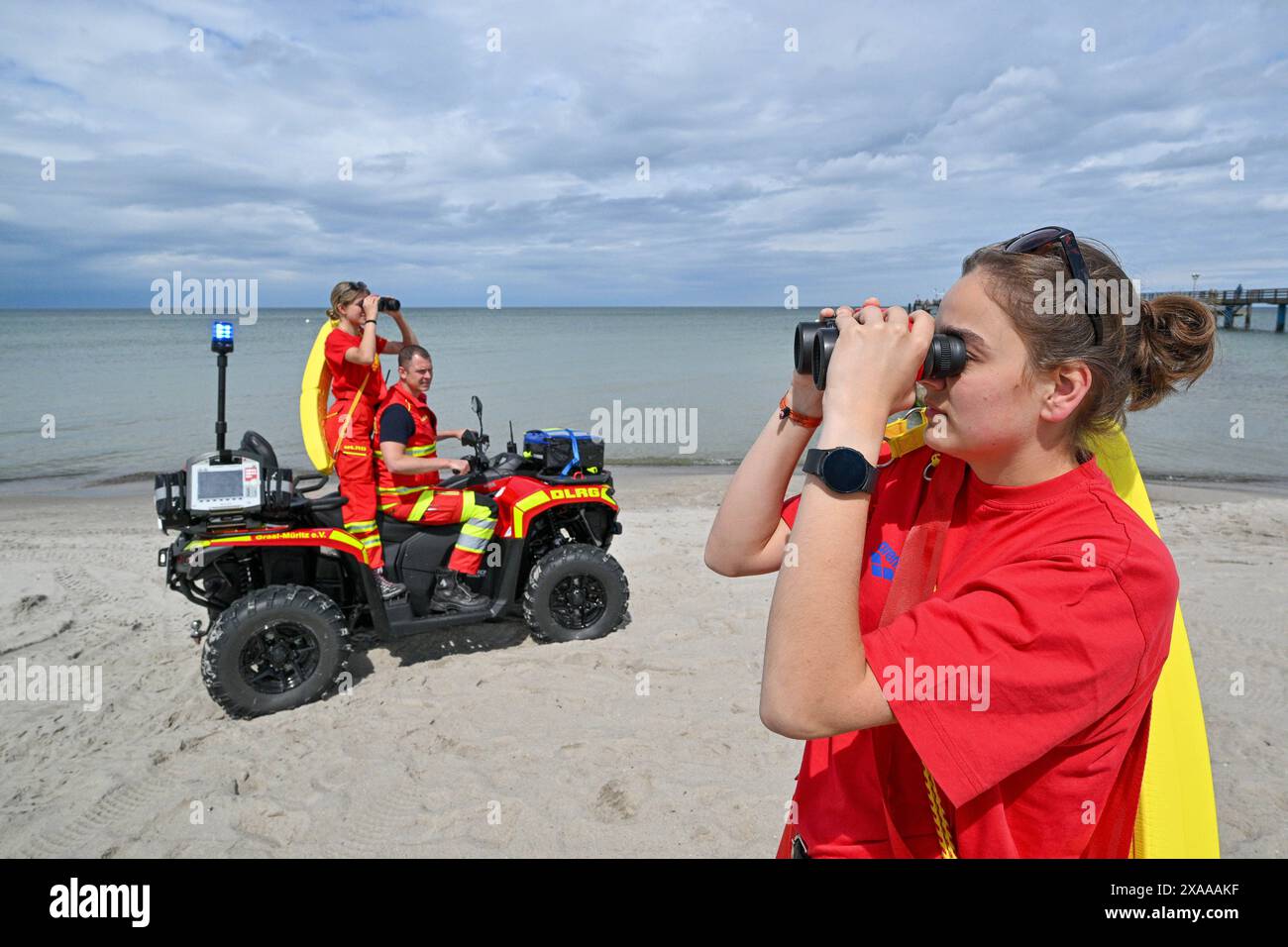 Deu: Wasserrettung OstseeDLRG Deutschland, 05.06.2024 ...