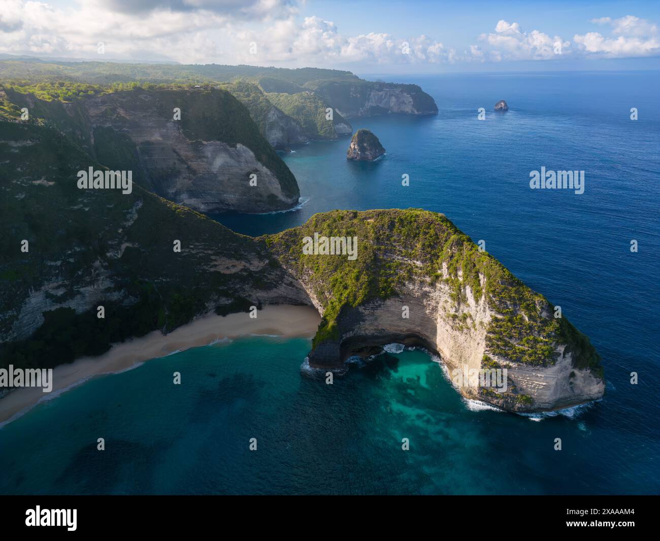 Aerial scenic nusa penida view hi-res stock photography and images - Alamy