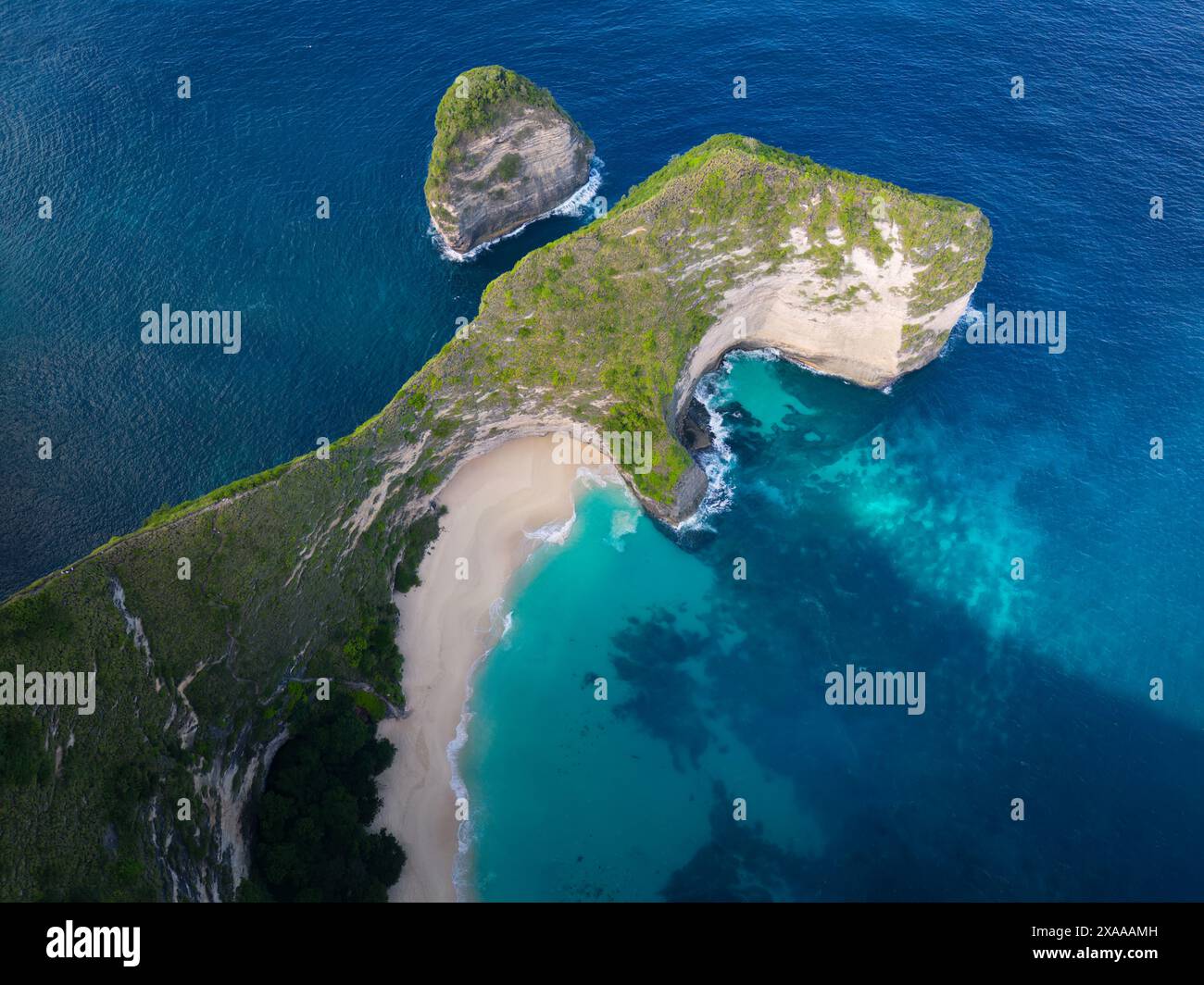 Aerial scenic nusa penida view hi-res stock photography and images - Alamy