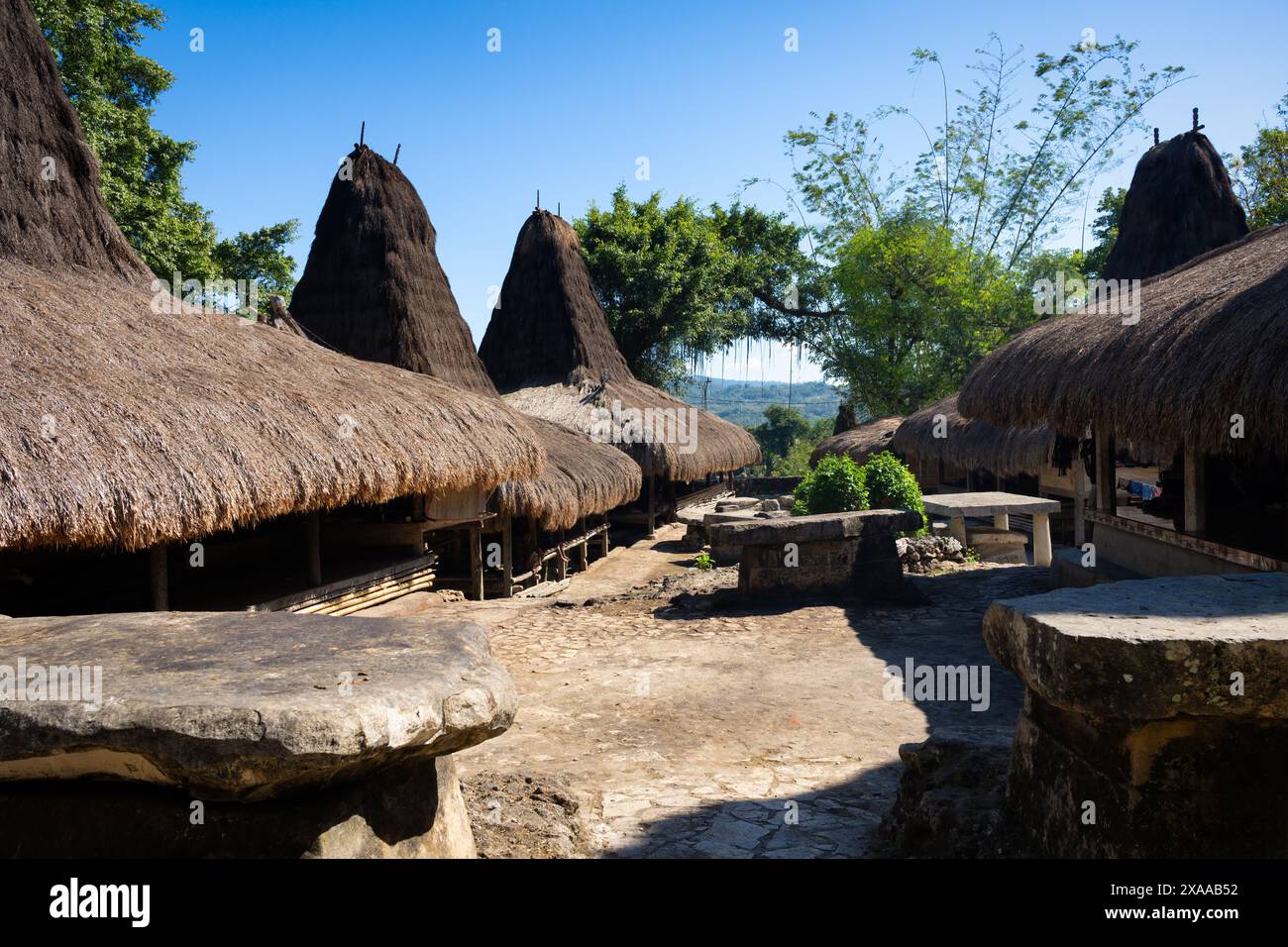 Sumba traditional architecture hi-res stock photography and images - Alamy
