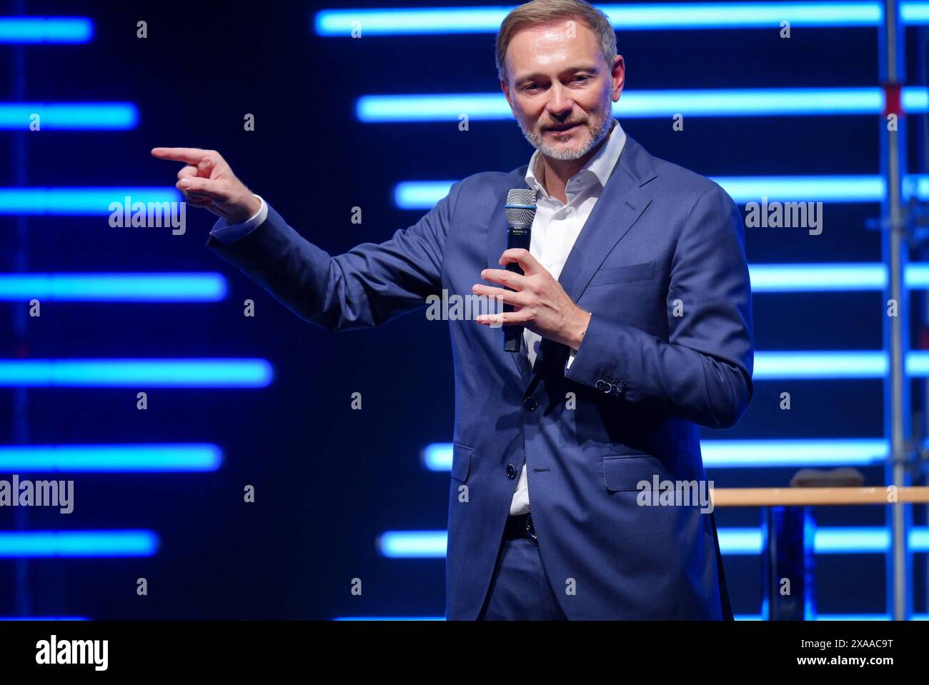 Tag der Bauindustrie 2024 Finanzminister Christian Lindner FDP im ...