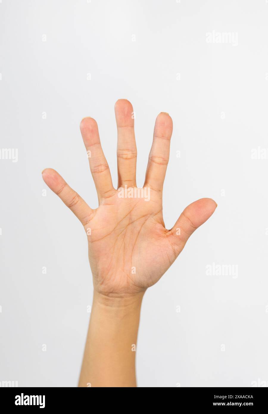 Hands Gesturing Numbers 1 to 10 Stock Photo - Alamy