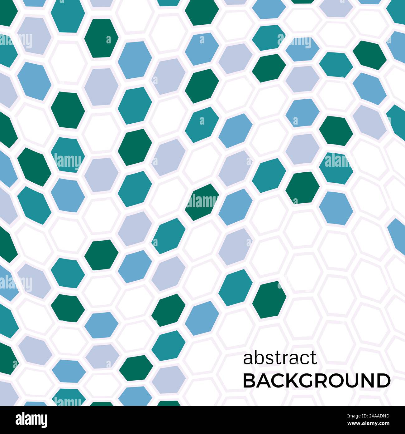 Abstract background with color hexagons elements. Vector illustration ...