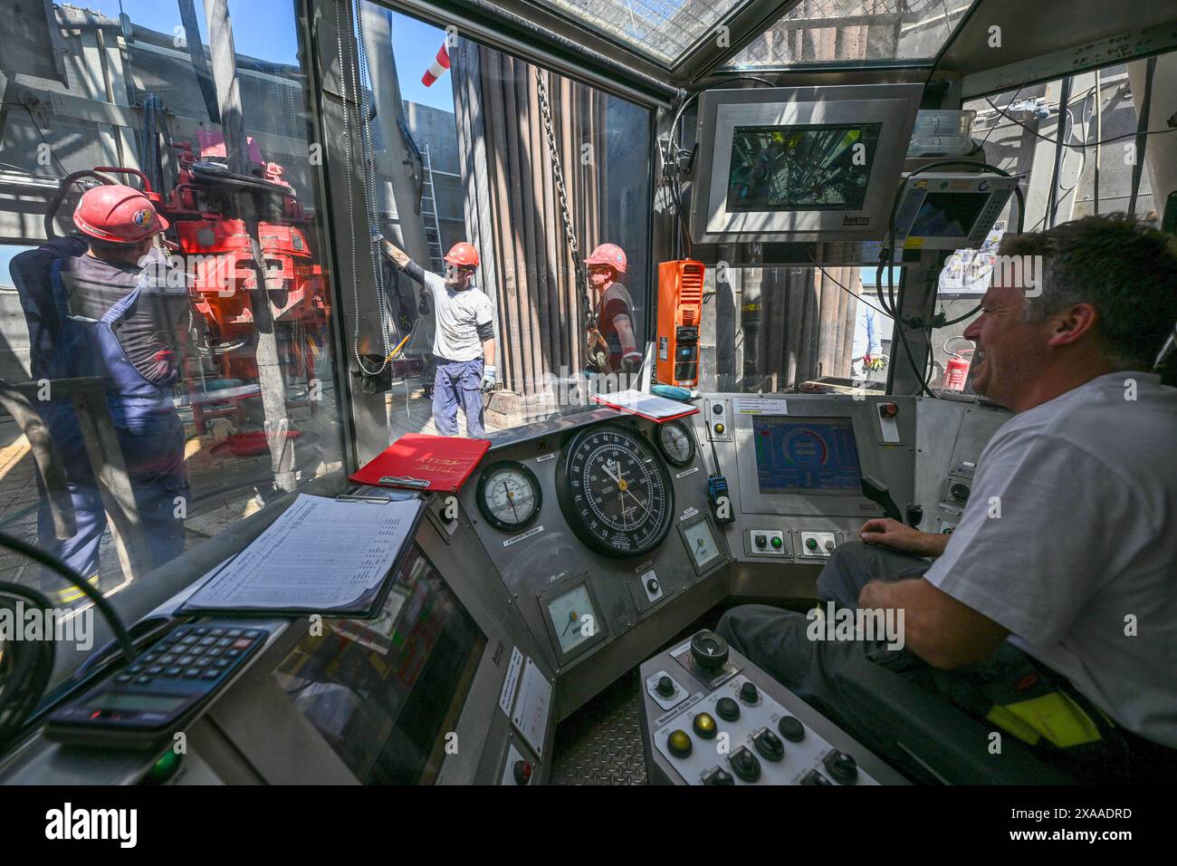 Krumvir, Czech Republic. 05th June, 2024. Drilling rig Bentec 350 of ...
