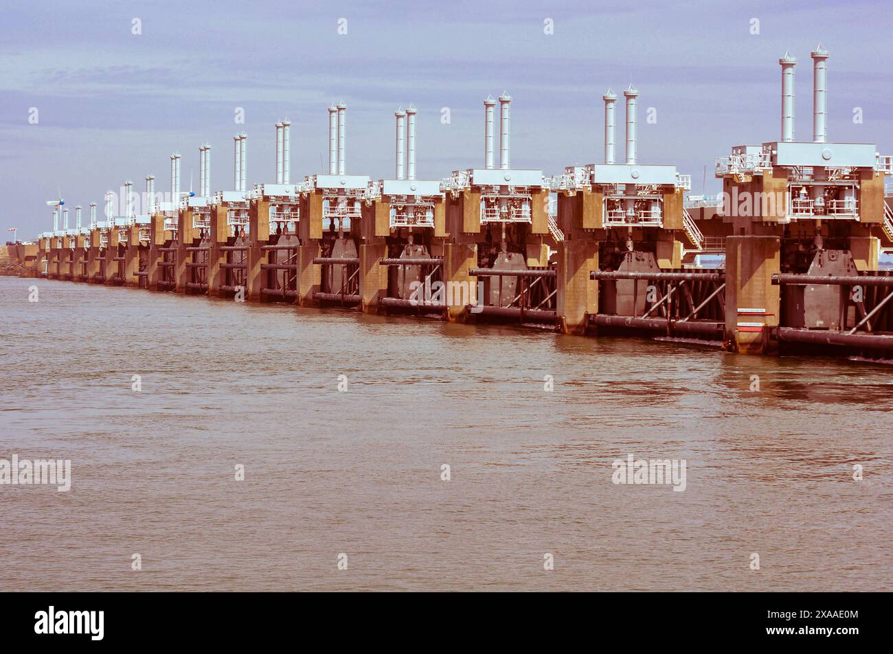 Eastern Scheldt storm surge barrier, a unique work of hydraulic ...