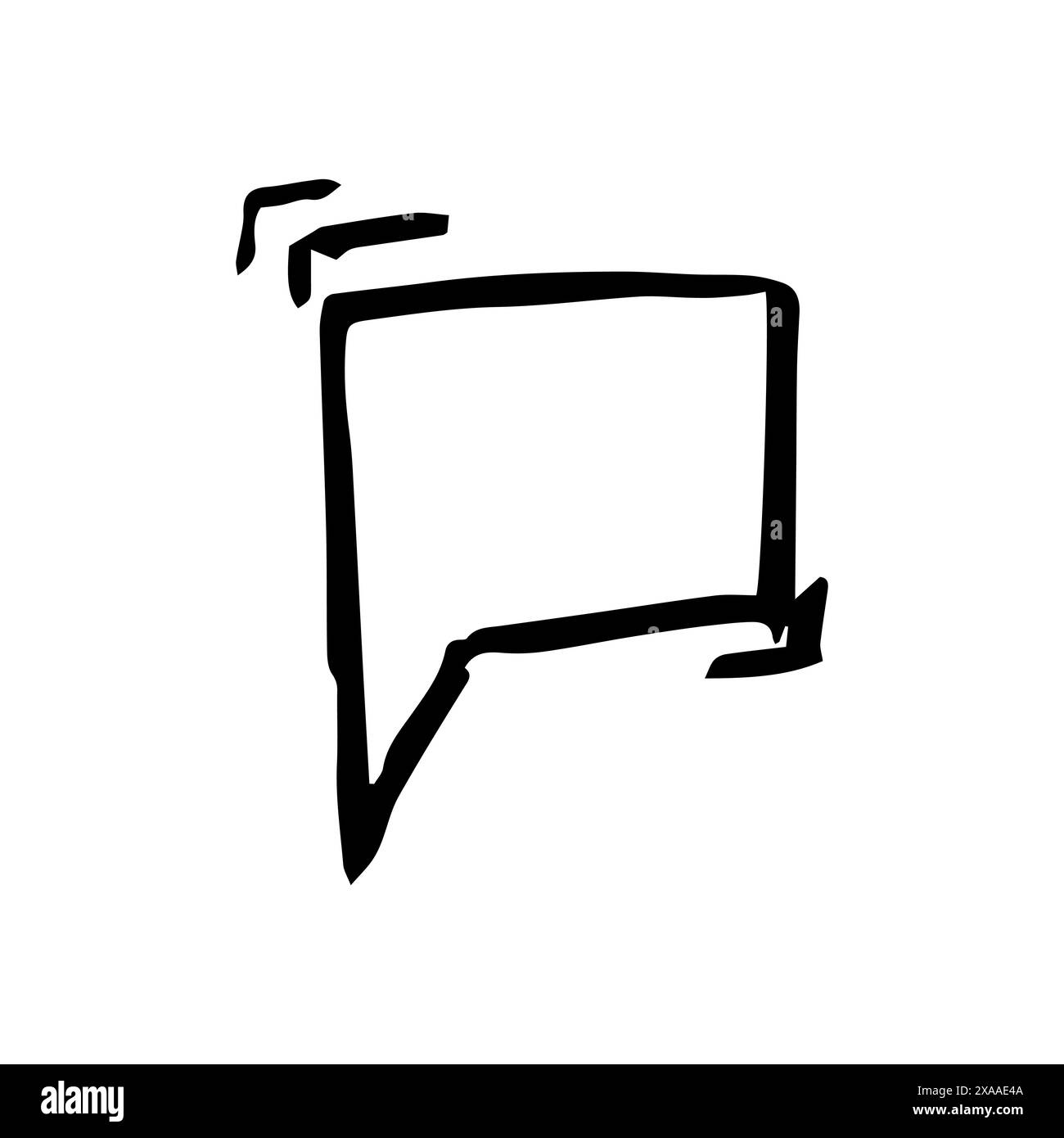 Sketch Speech Bubble. Hand drawn blank Speech Bubble. Dialog empty ... Sketch Speech Bubble. Hand drawn blank Speech Bubble. Dialog empty ...