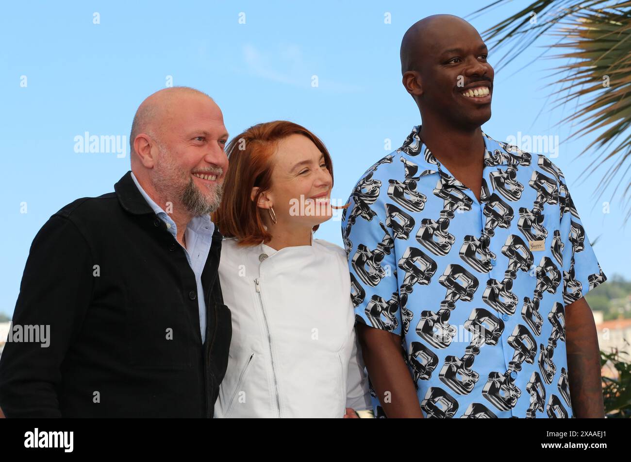 Cannes, France. 19th May, 2024. François Damiens, director Laetitia ...