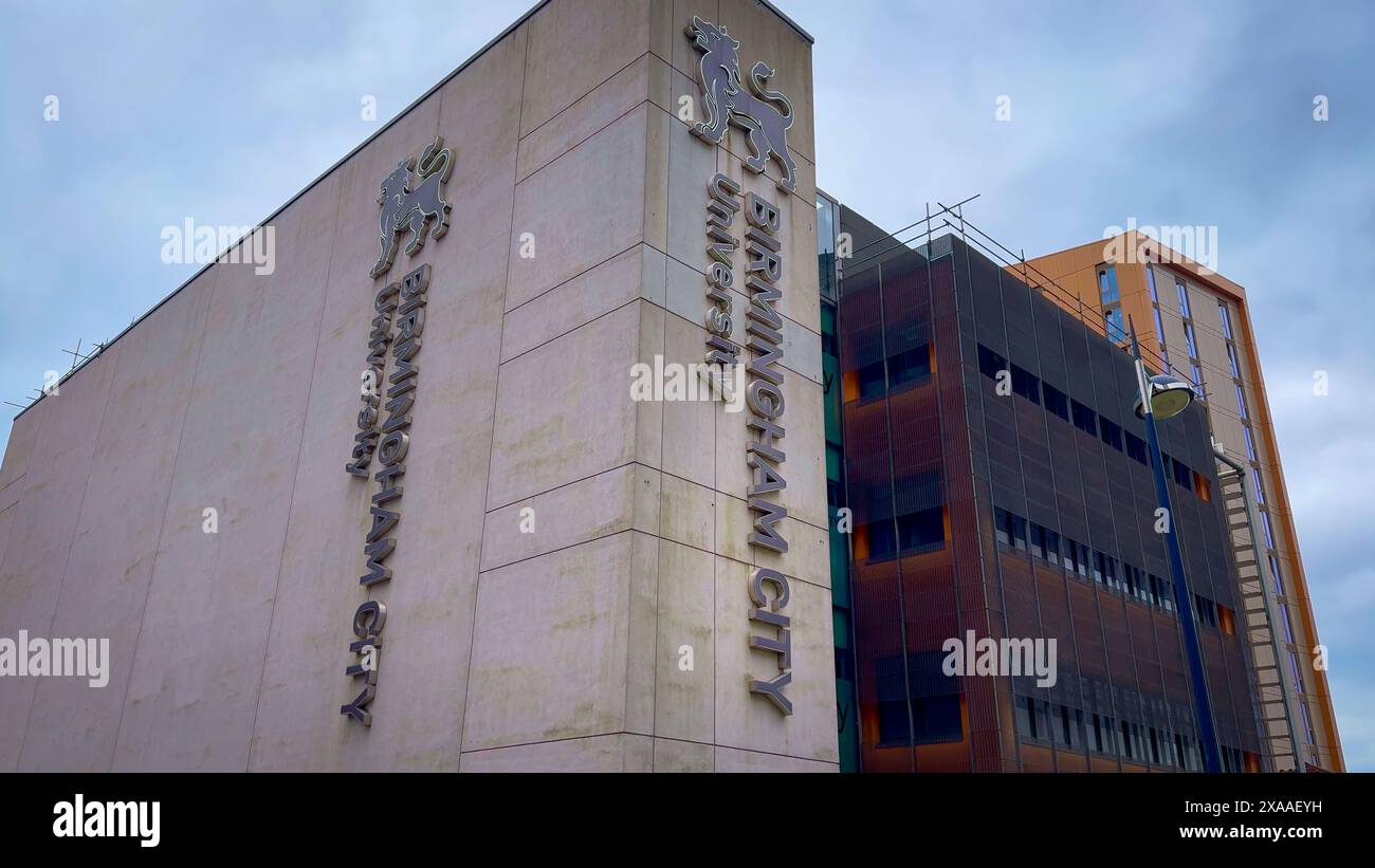 Birmingham City University - BIRMINGHAM, UNITED KINGDOM - MAY 23, 2024 Stock Photo - Alamy