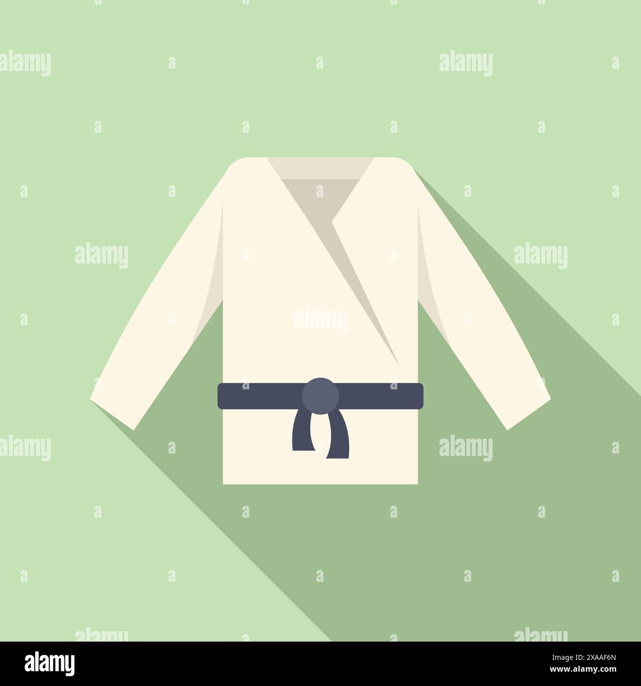 Karate belt tie Stock Vector Images - Alamy