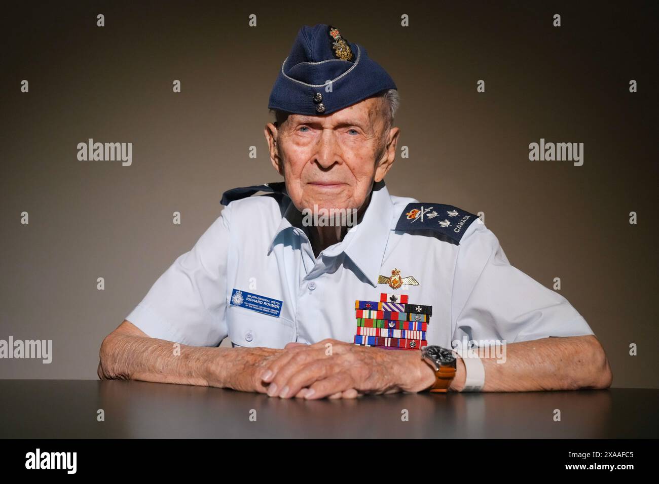 Toronto, Can. 30th May, 2024. Richard Rohmer, Honorary Lt.-Gen. of the ...