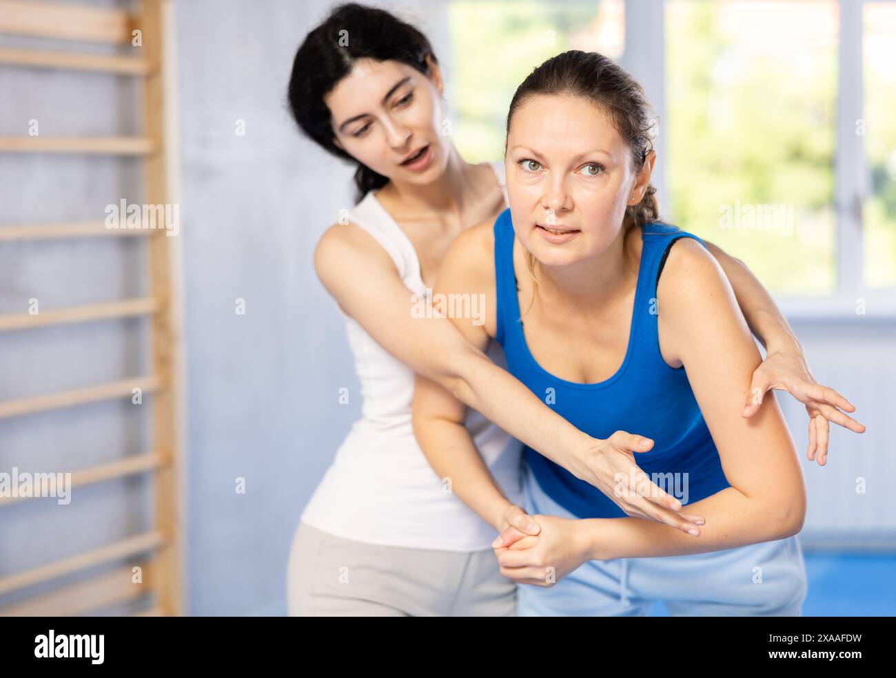 choke from behind maneuver Stock Photo - Alamy
