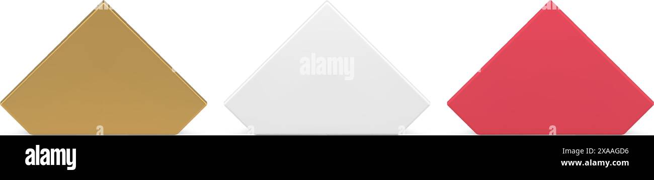 Collection expensive unequal pentagonal five sided geometric shape for ...