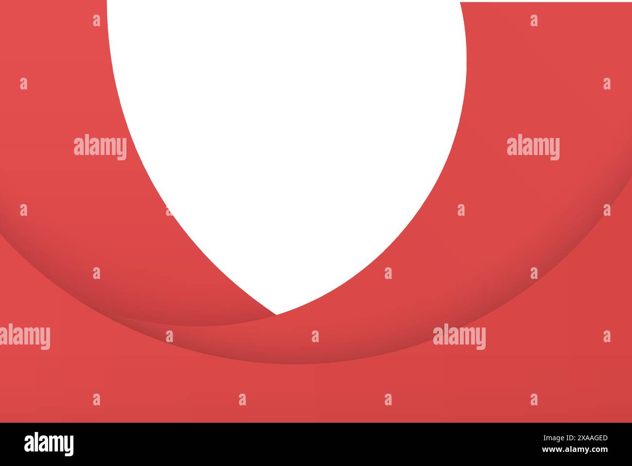 Red realistic circle border multilevel dynamic tunnel advertising promo ...