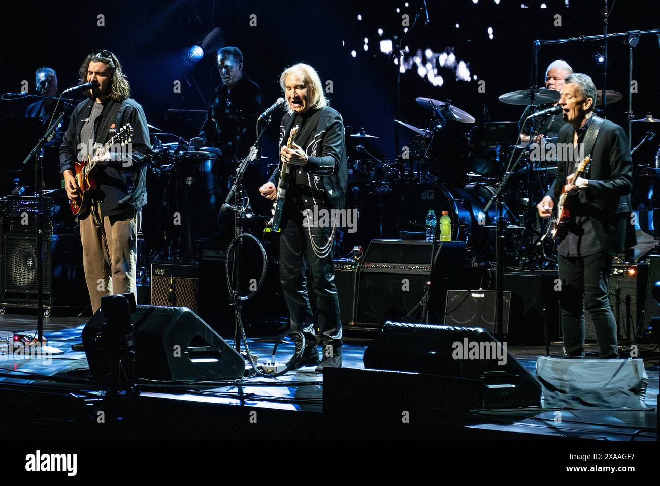 Manchester, UK. 4th June, 2024. US rock legends Eagles perform at Co-Op ...