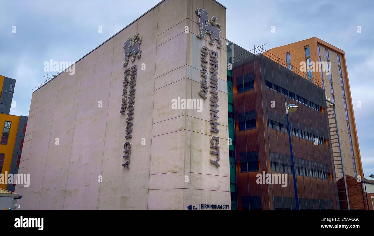 Birmingham City University - BIRMINGHAM, UNITED KINGDOM - MAY 23, 2024 Stock Photo - Alamy