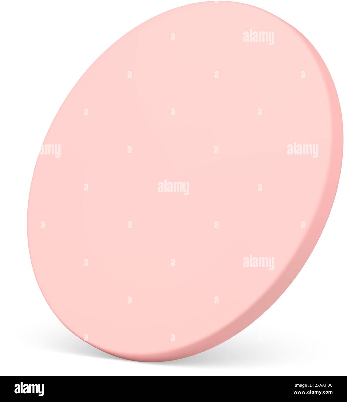 Pink slim cylinder show podium minimalist isometric geometry figure ...