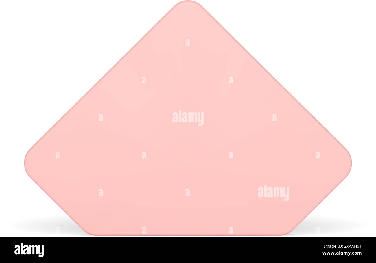 Pink polygonal wall angled geometric shape decorative design element ...