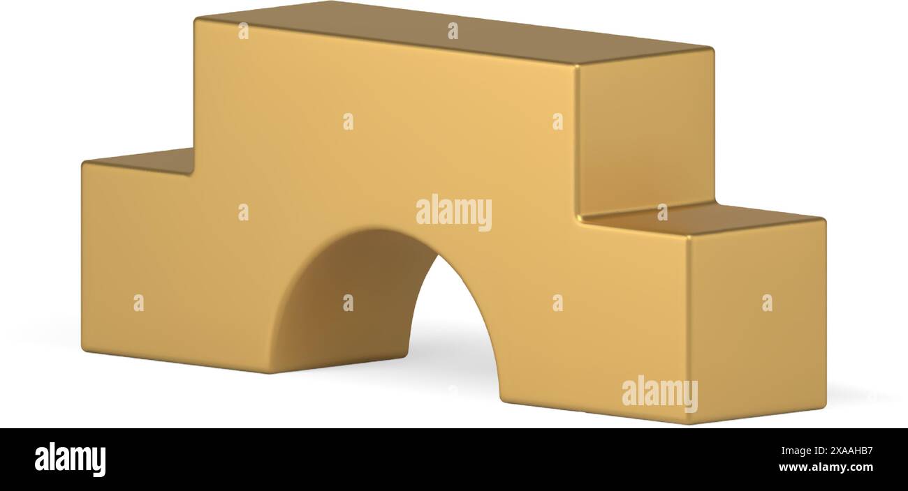 Pedestal stairs arch winner podium gold premium competition ...
