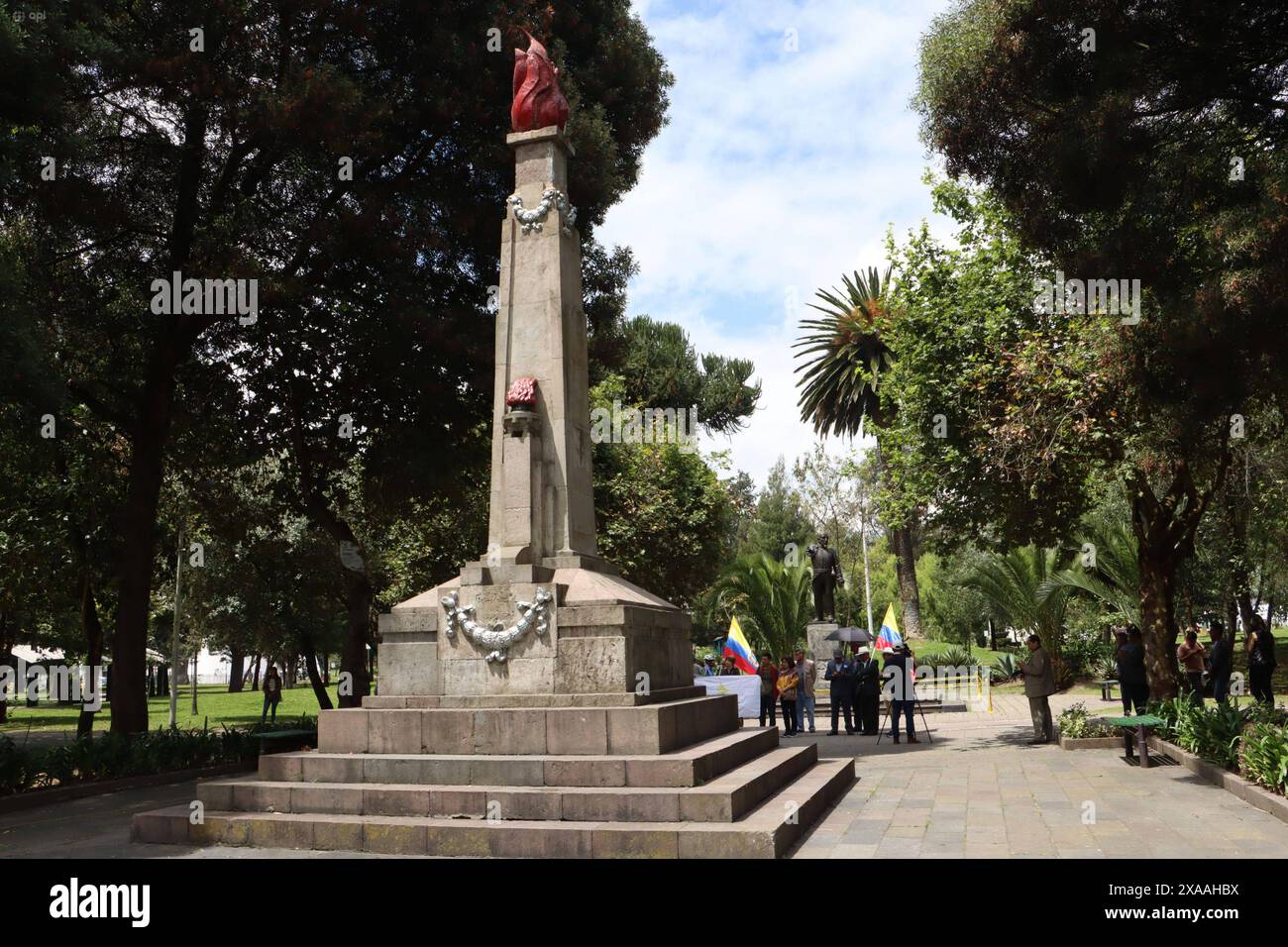 VANDALIZED MONUMENT ELOY ALFARO Quito, Wednesday June 5, 2024 In the ...