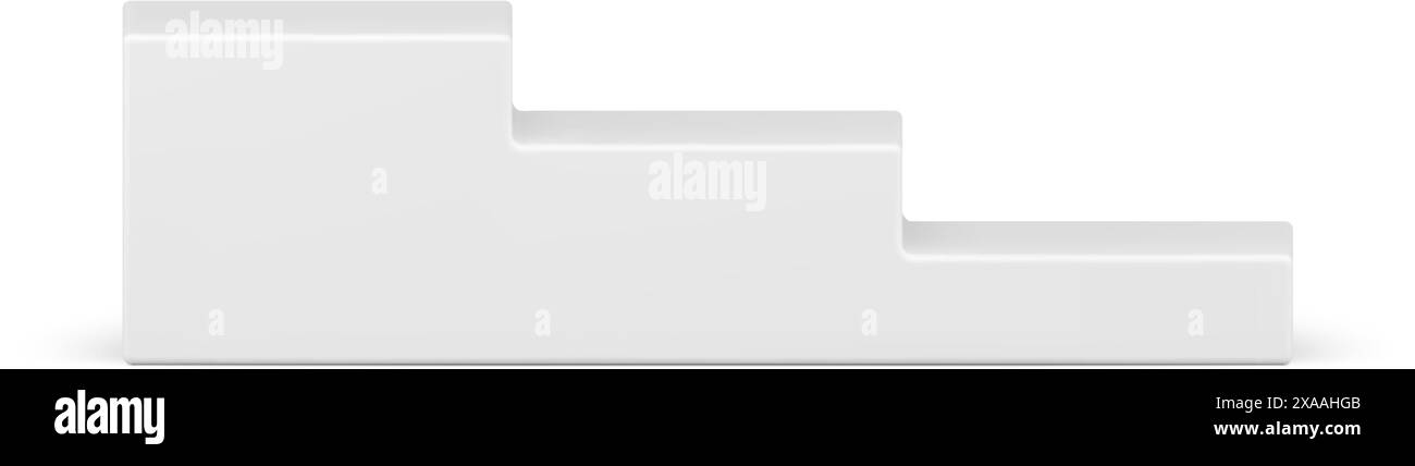 White stairs side view Stock Vector Images - Alamy