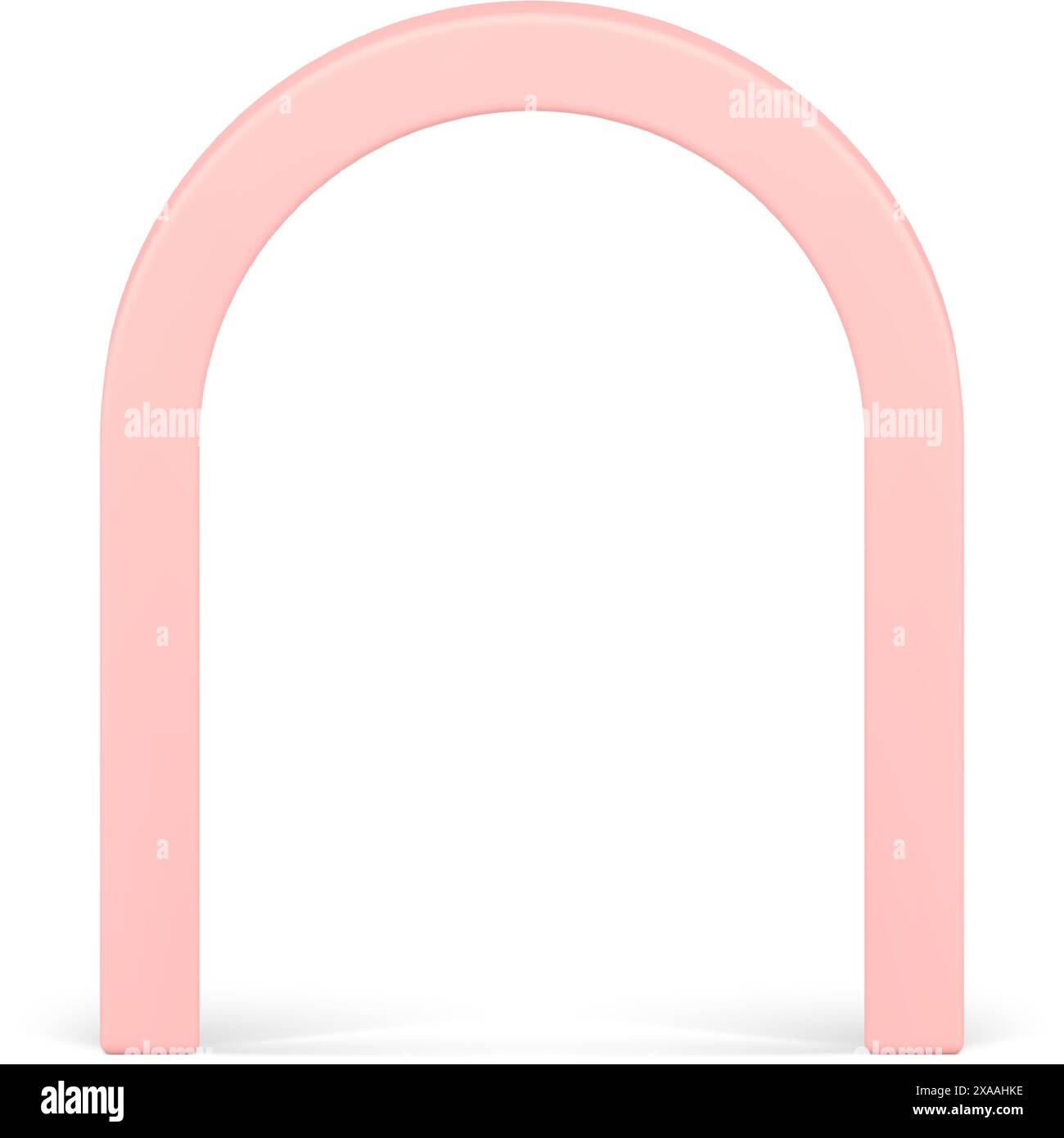 Pink archway architectural column arched door merchandise exhibition ...