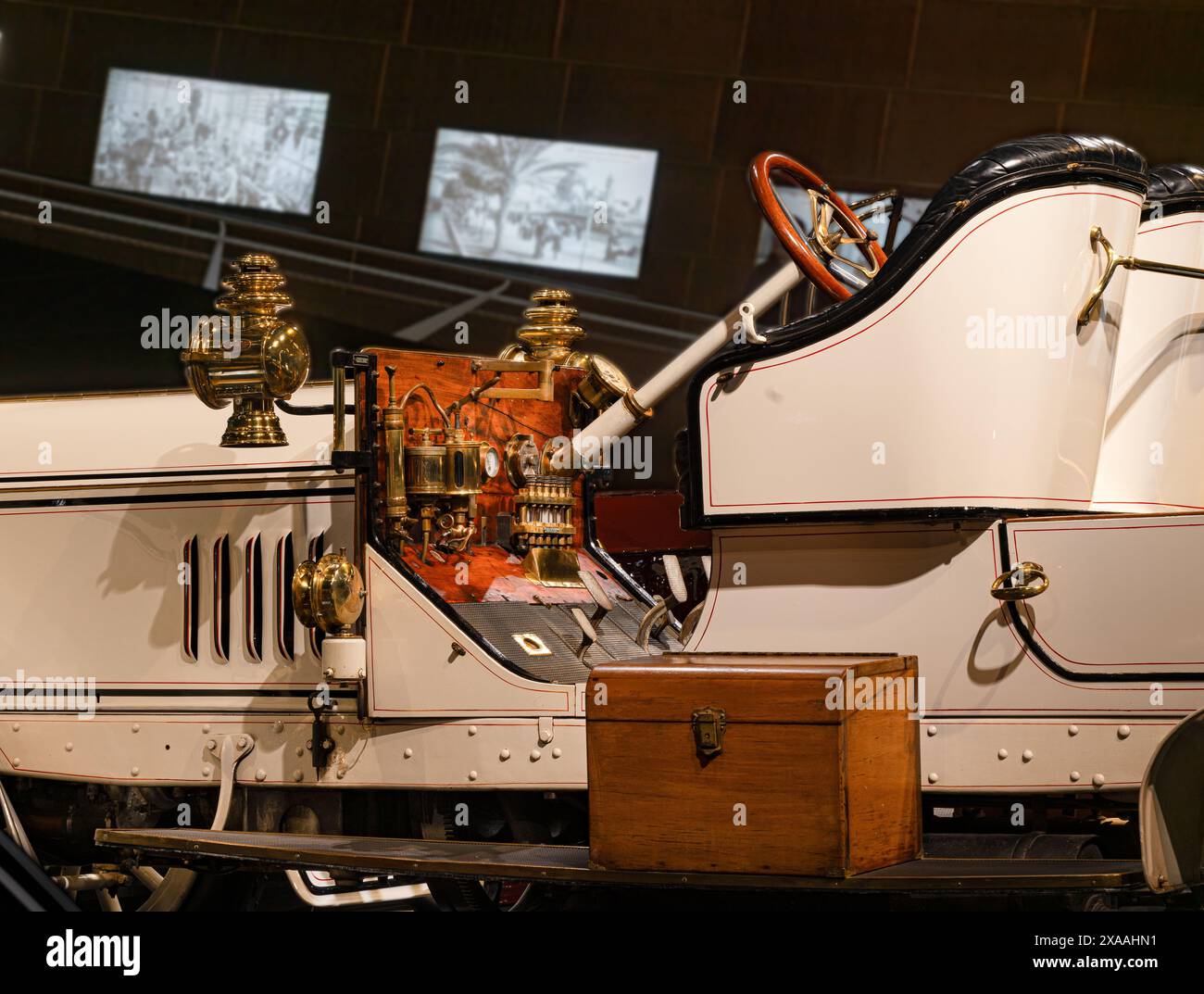 Mercedes Doppelphaeton 75 PS (1908). Mercedes Benz Museum, Mercedes ...