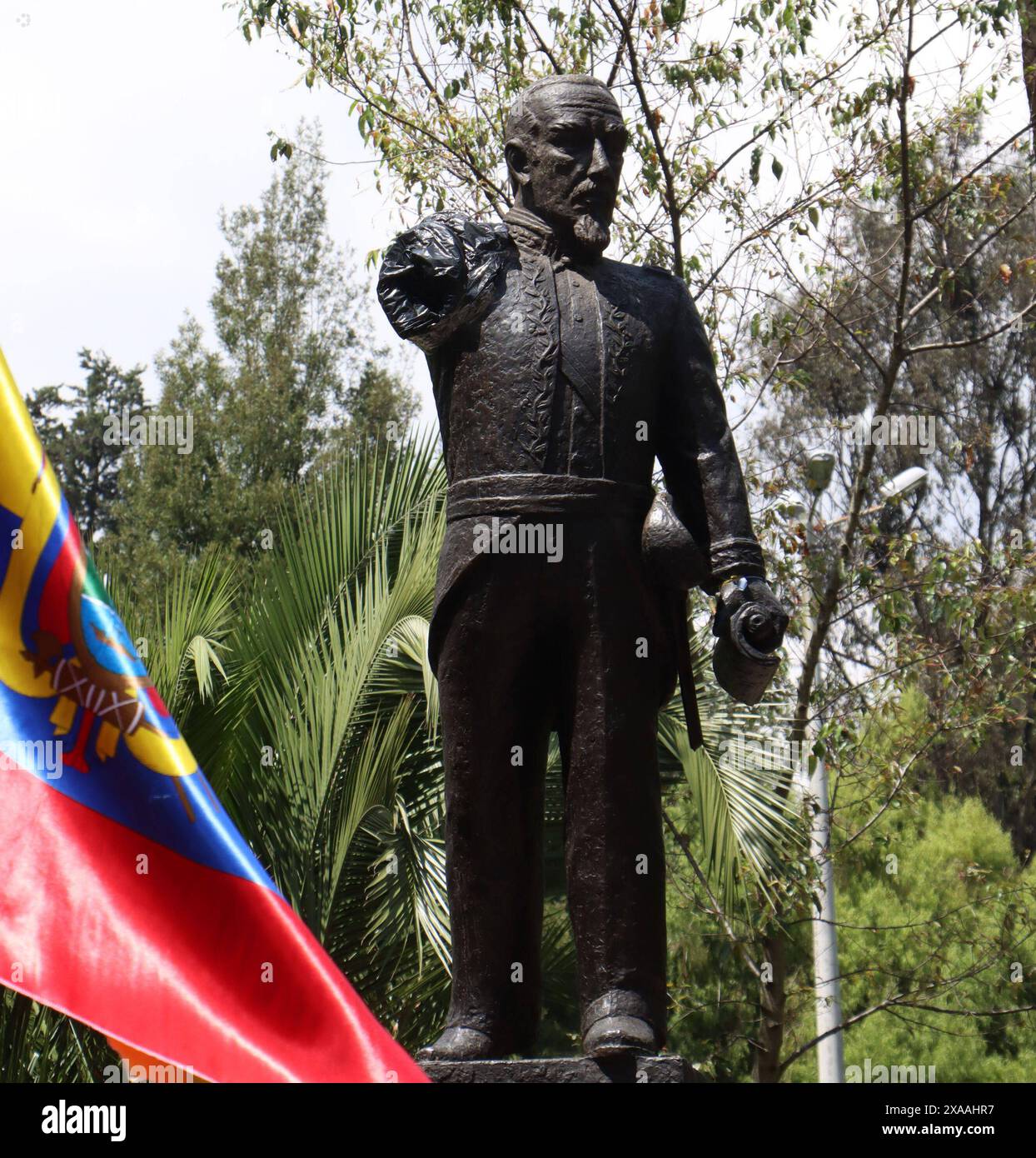 VANDALIZED MONUMENT ELOY ALFARO Quito, Wednesday June 5, 2024 In the ...