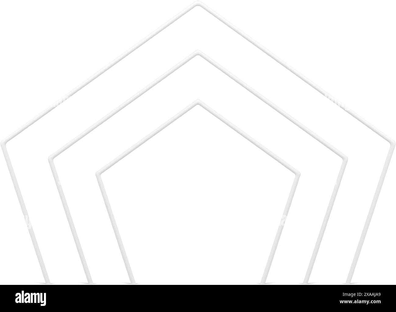 Angled modern architecture structure Stock Vector Images - Alamy
