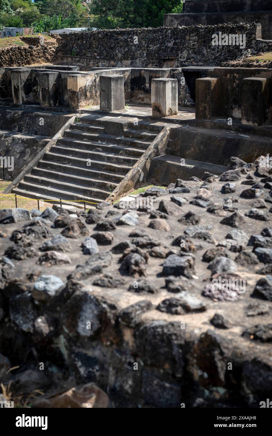 Tazumal archaeological site, Chalchuapa, Santa Ana Department, El ...