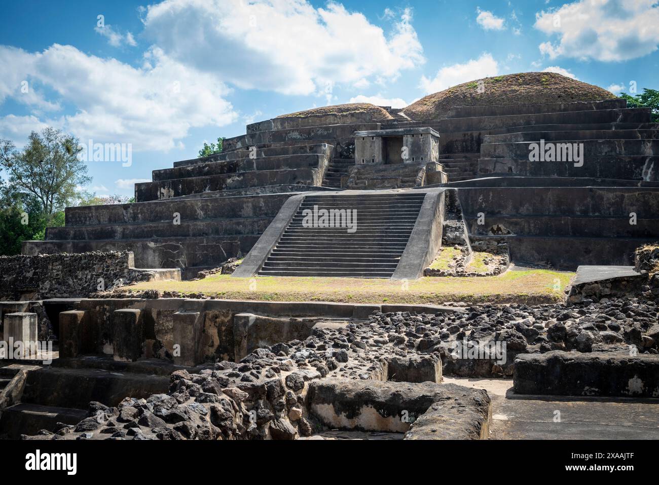 Tazumal archaeological site, Chalchuapa, Santa Ana Department, El ...