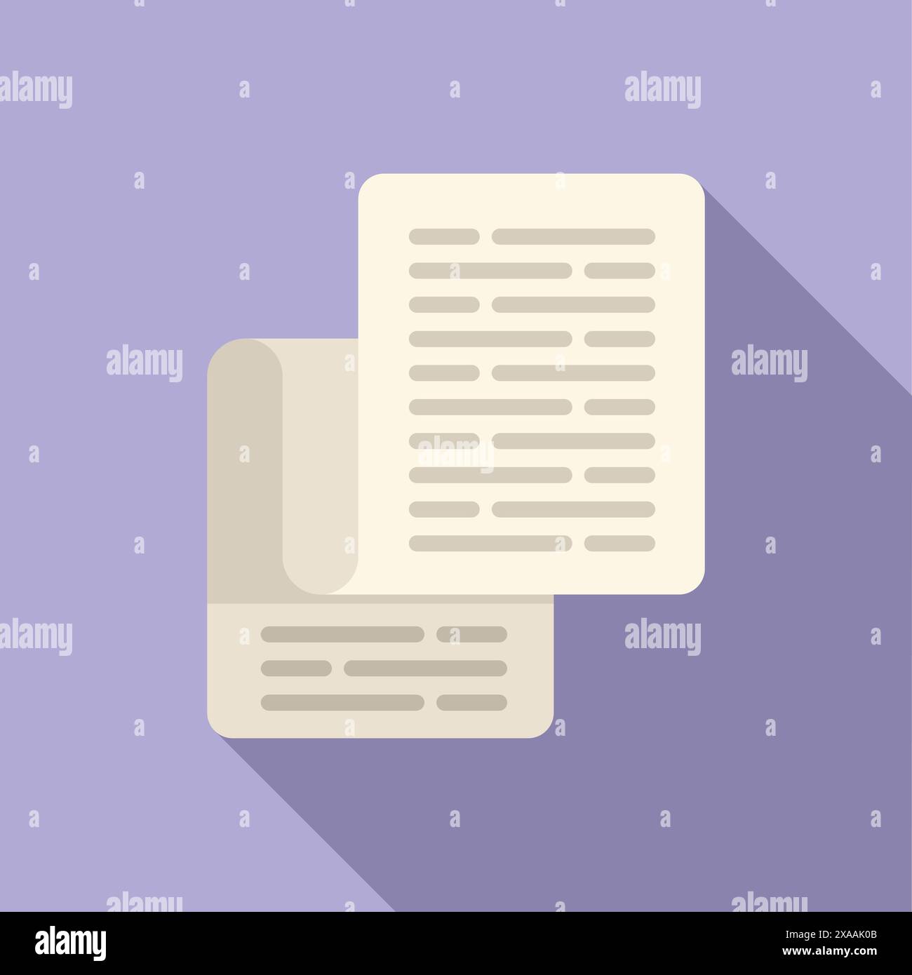 Simple vector illustration in flat design style, featuring icon of ...