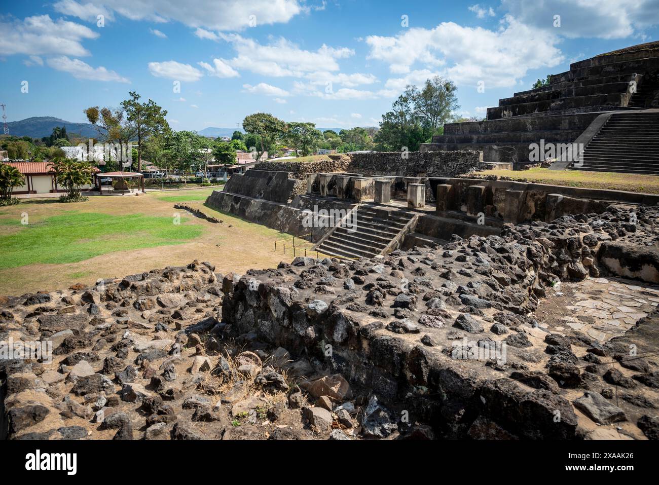 Tazumal archaeological site, Chalchuapa, Santa Ana Department, El ...