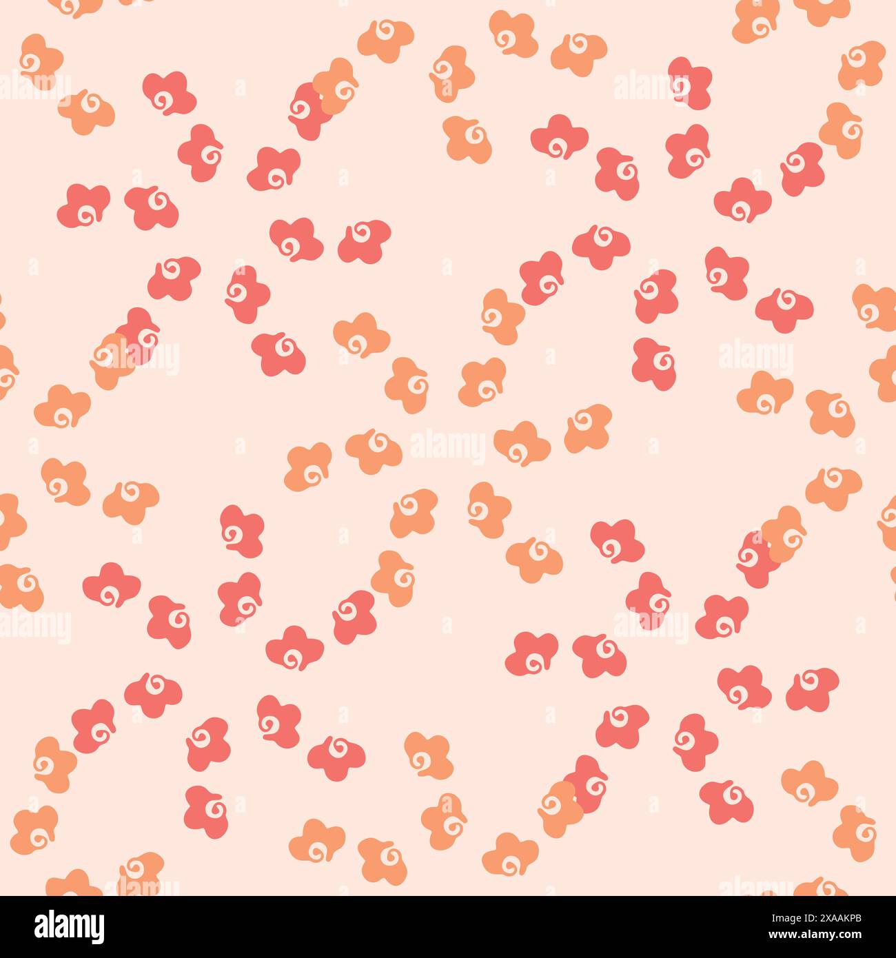 Peach fuzz botanical texture vector background with color of the year ...