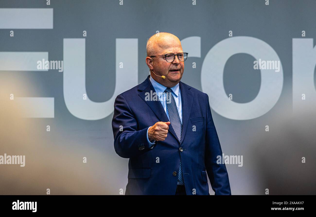 Stuttgart, Germany, 3rd Jun 2024: Michael Theurer, member of the ...
