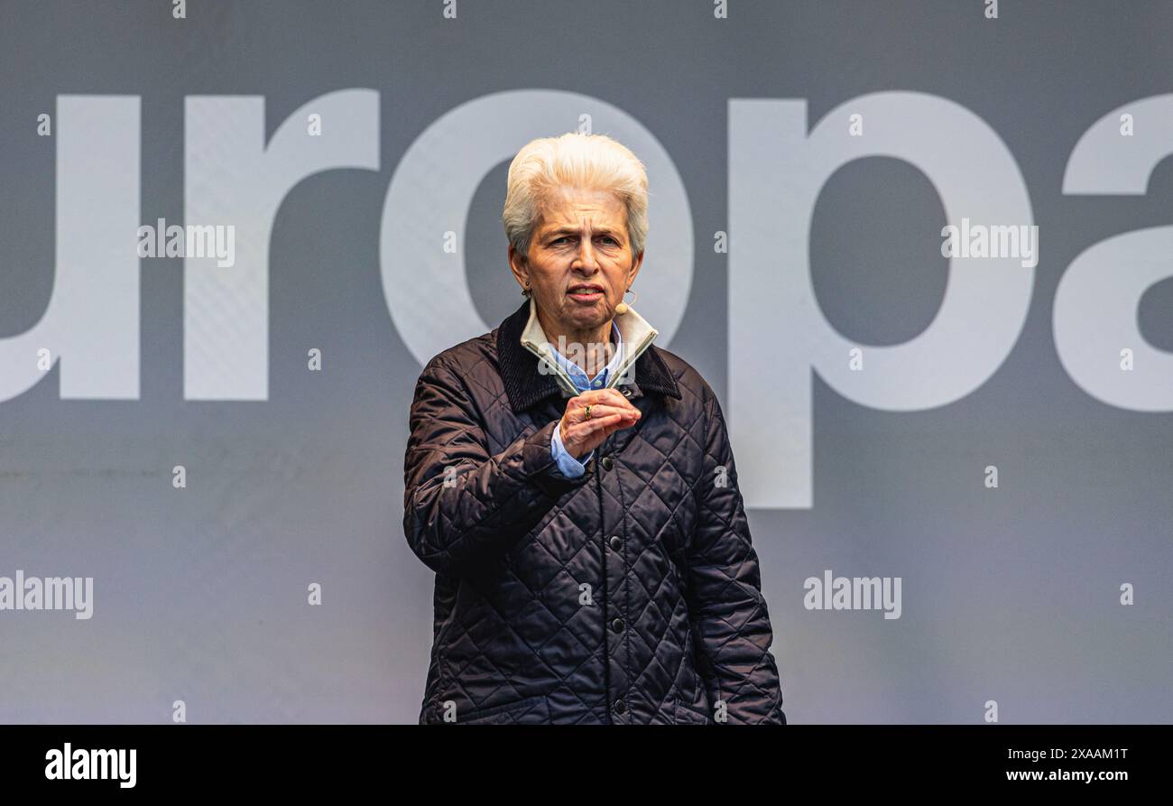 Stuttgart, Germany, 3rd Jun 2024: The top candidate of the Free ...
