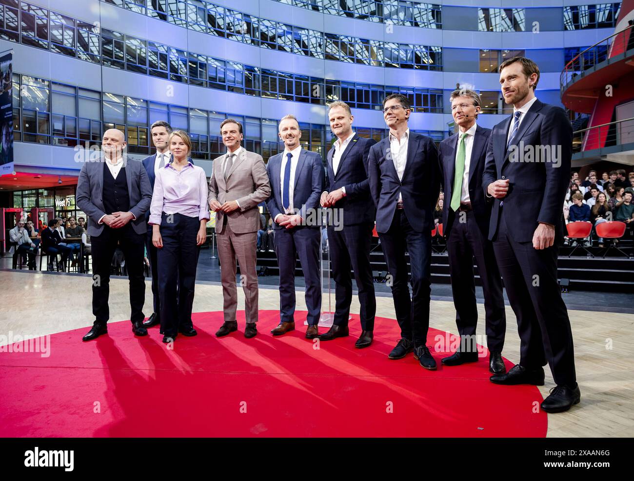 THE HAGUE - Gerrie Elfrink (SP), Tom Berendsen (CDA), Anna Strolenberg ...
