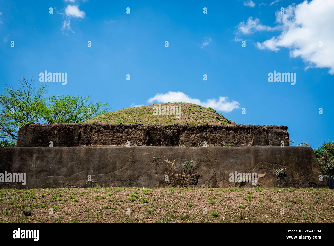 Casa Blanca archeological site, Chalchuapa, Santa Ana department, El ...