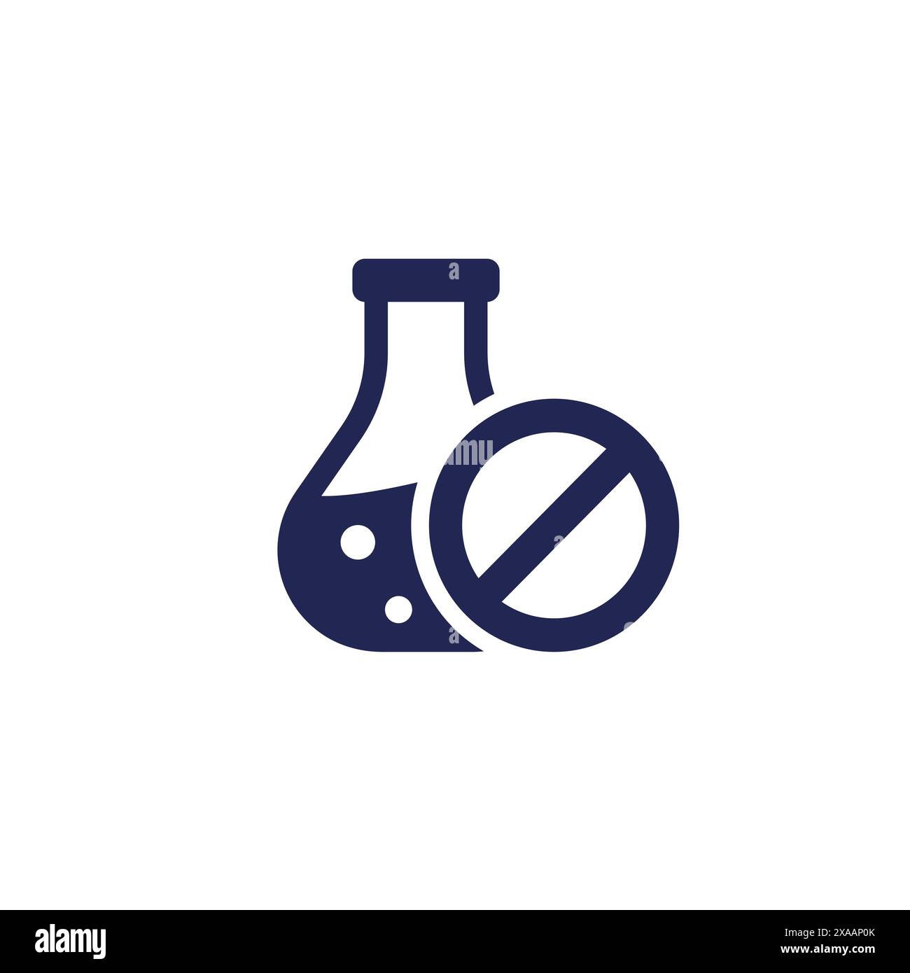 Forbidden sign chemical test hi-res stock photography and images - Alamy