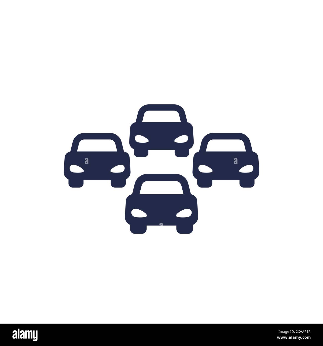 car fleet icon or pictogram on white Stock Vector Image & Art - Alamy