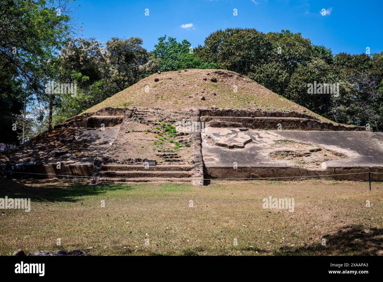 Casa Blanca archeological site, Chalchuapa, Santa Ana department, El ...