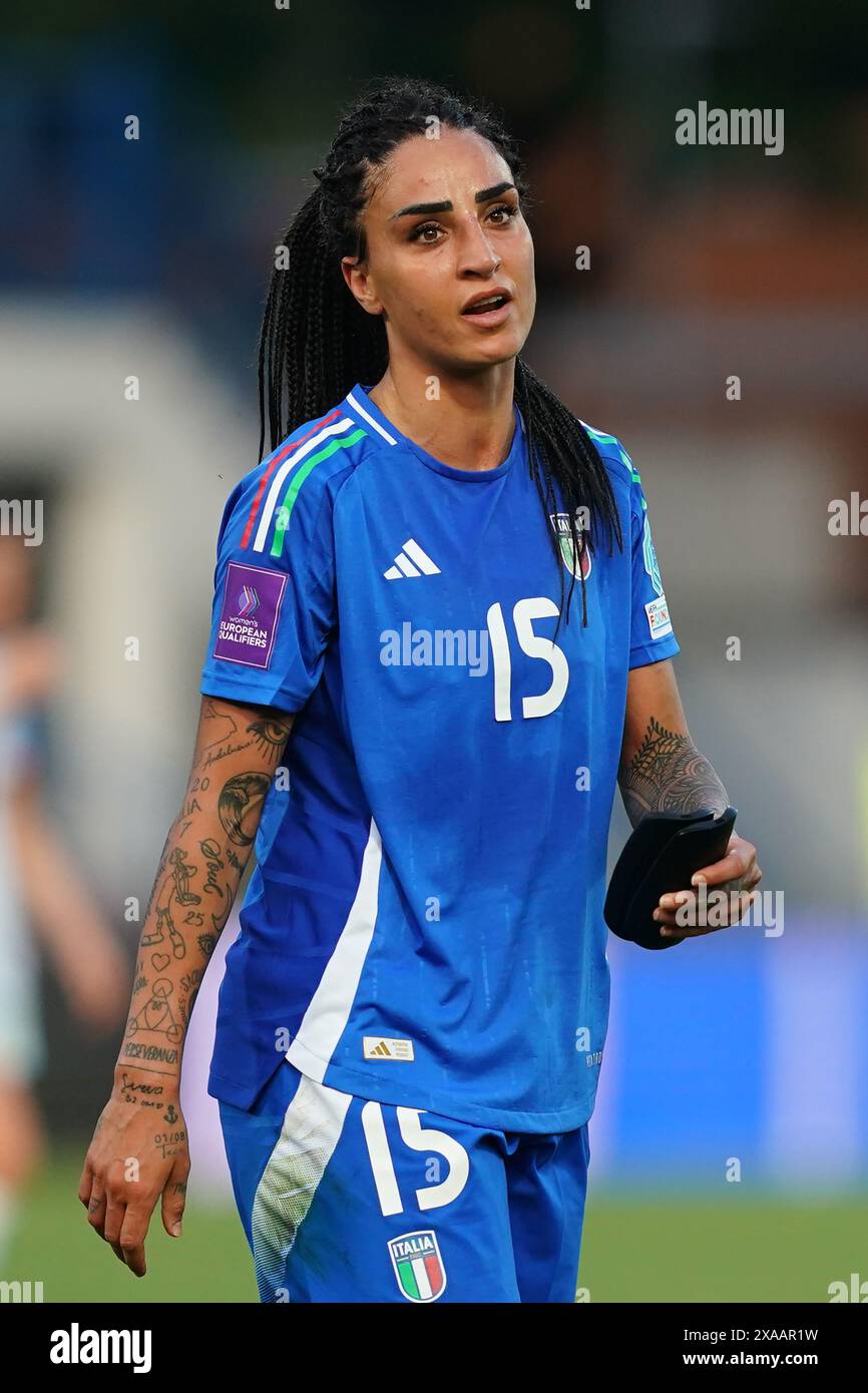 Ferrara, Italy. 04th June, 2024. Italy's Martina Piemonte during the ...